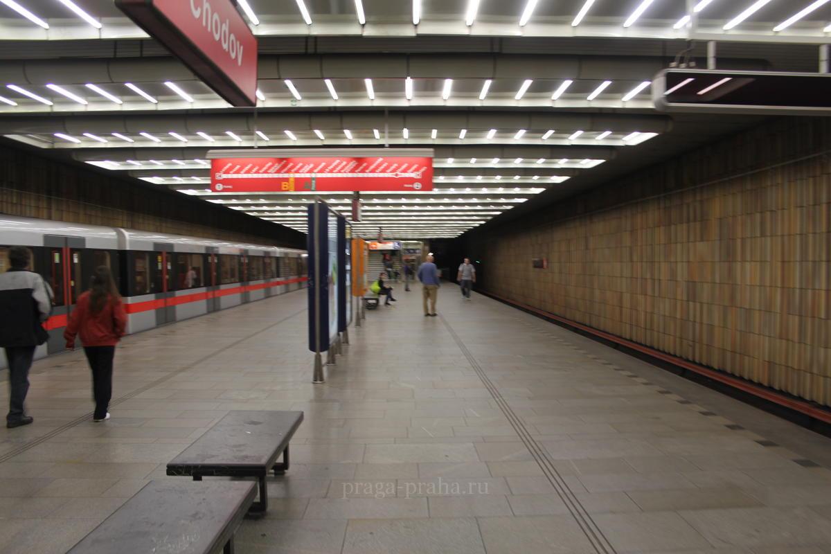 Станция метро Chodov